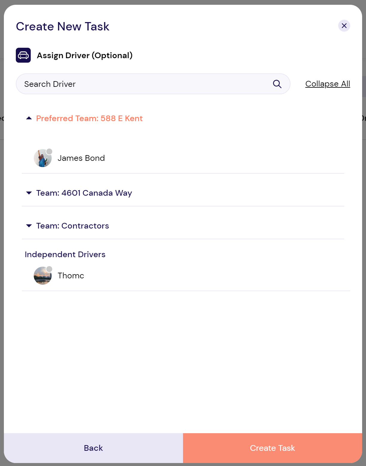Creating A New Task Manually